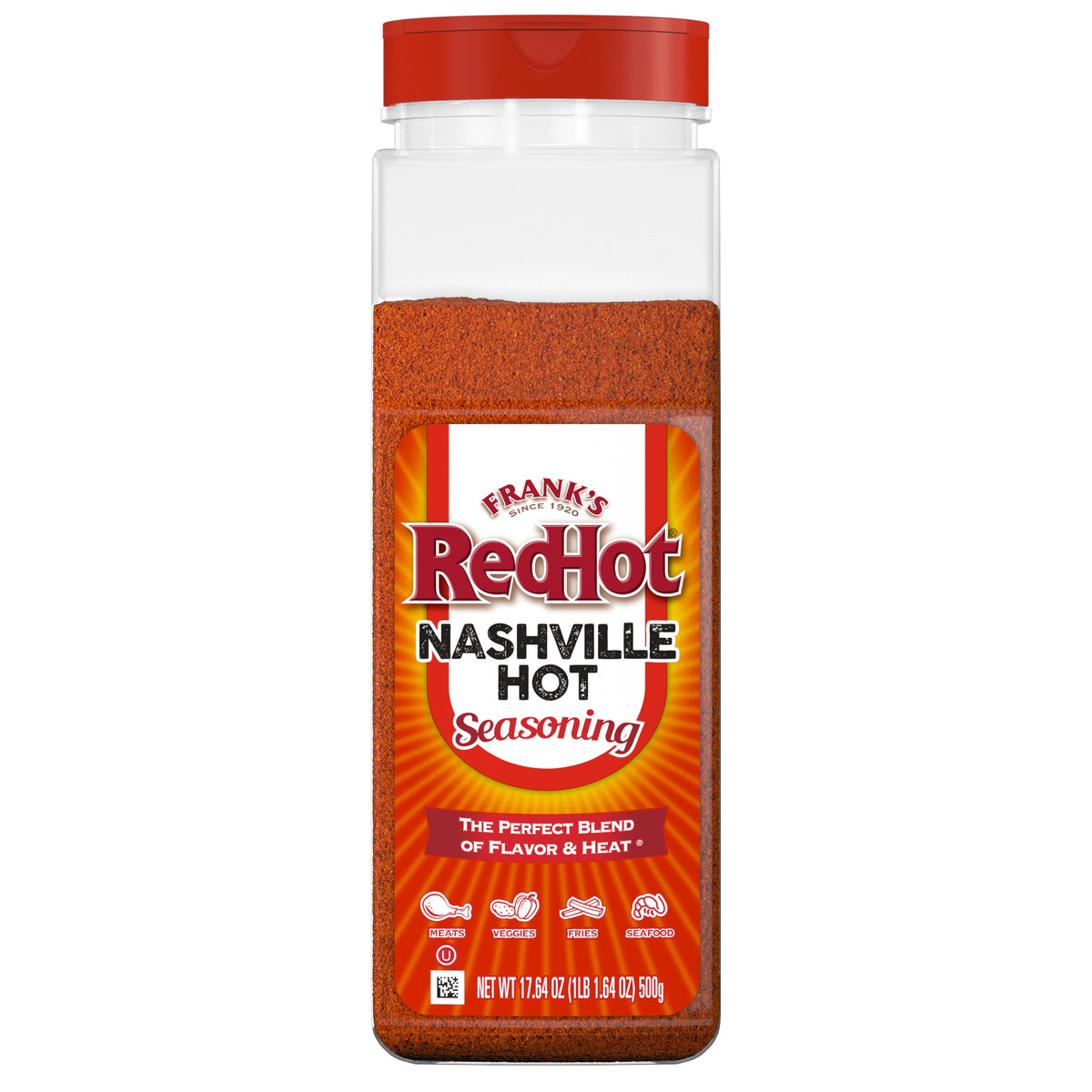 Frank's RedHot Nashville Hot Seasoning, 17.64 oz – Shop McCormick for Chefs