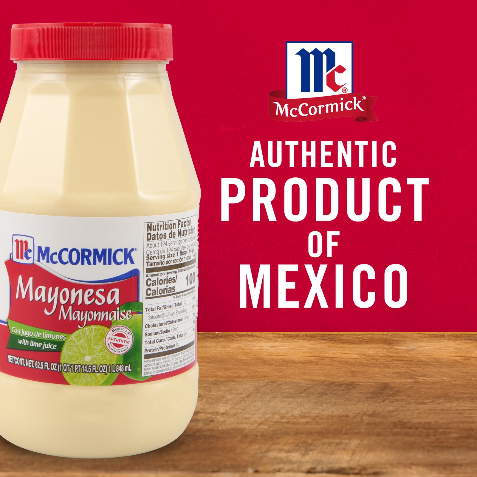 McCormick Mayonesa (Mayonnaise) With Lime Juice, 62.5 oz – Shop ...