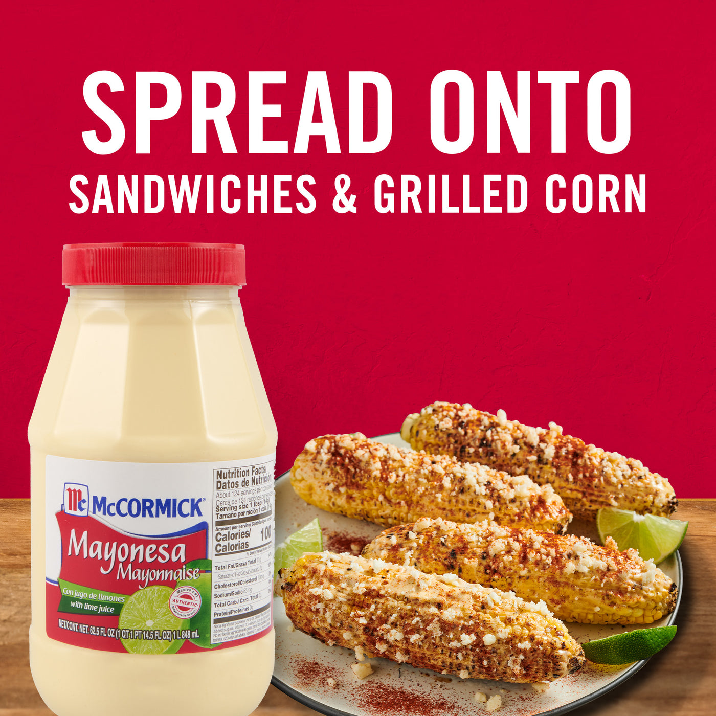 McCormick Mayonesa (Mayonnaise) With Lime Juice, 62.5 oz – Shop ...